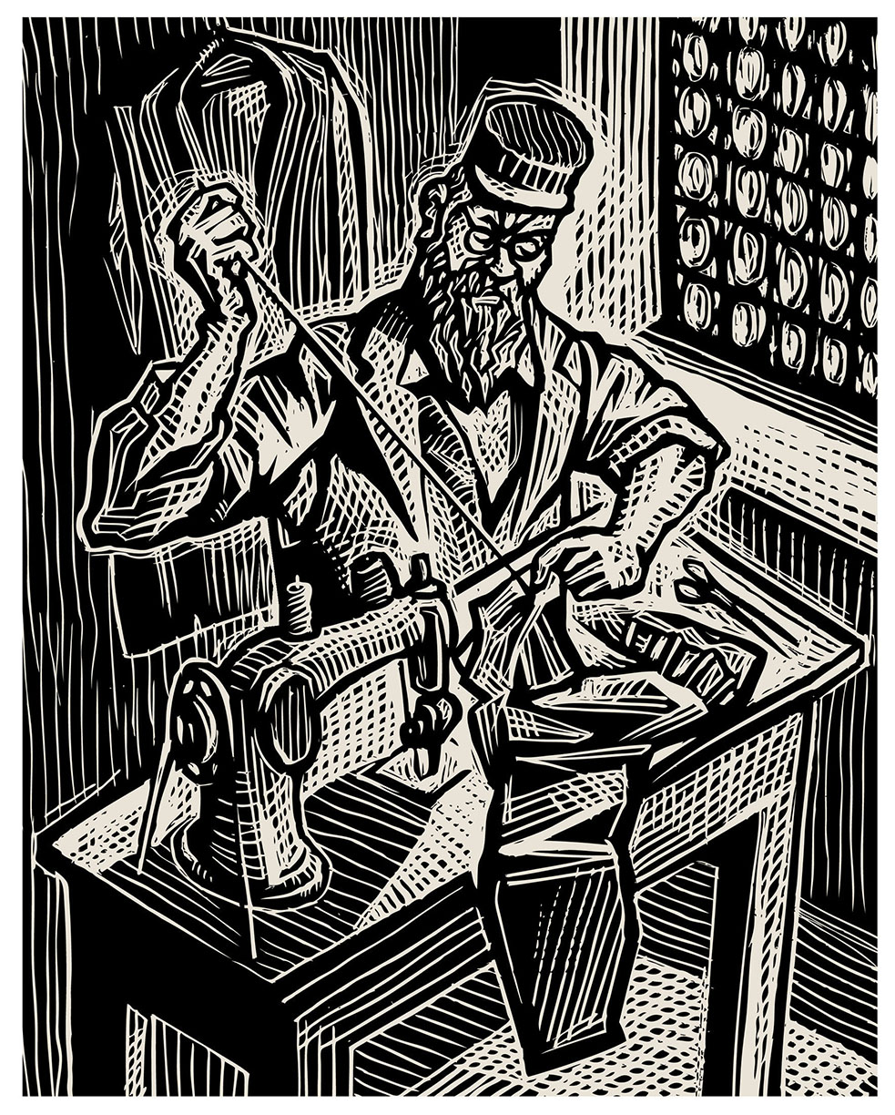 Maps by illustrator Bill Russell